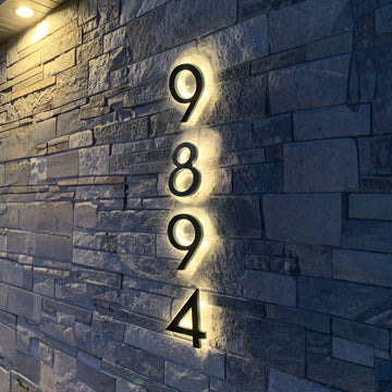 Illuminated House Signs LED Door Number – Cozyle