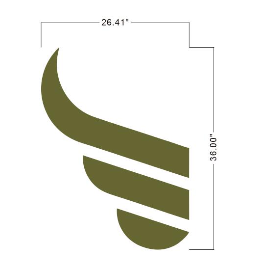 Logo Metal Plate Sign – Cozyle