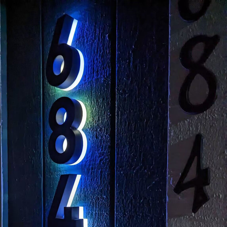 Backlit House Numbers – Cozyle