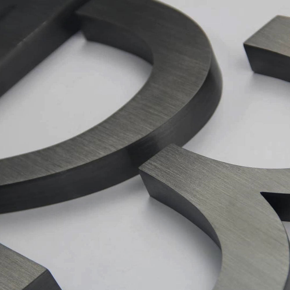 3D Metal House Number Gate Numbers for Villa Manor Building – Cozyle