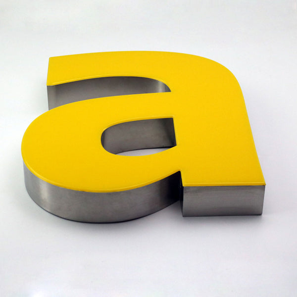 Trimless Channel Letter 3D Letter Front Lit Signage Mall Outlet Busine ...