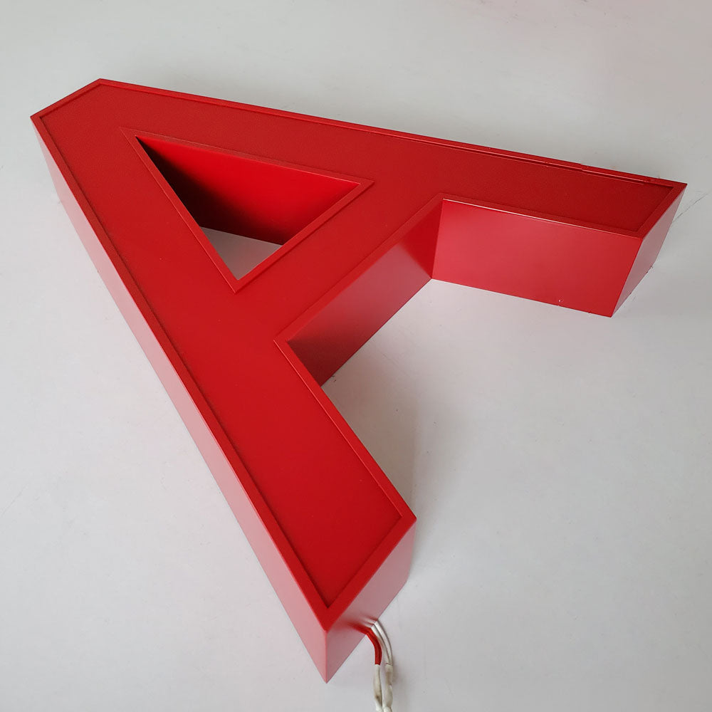 Channel front lit letter signage, Personalized Illuminated Sign, LED c ...